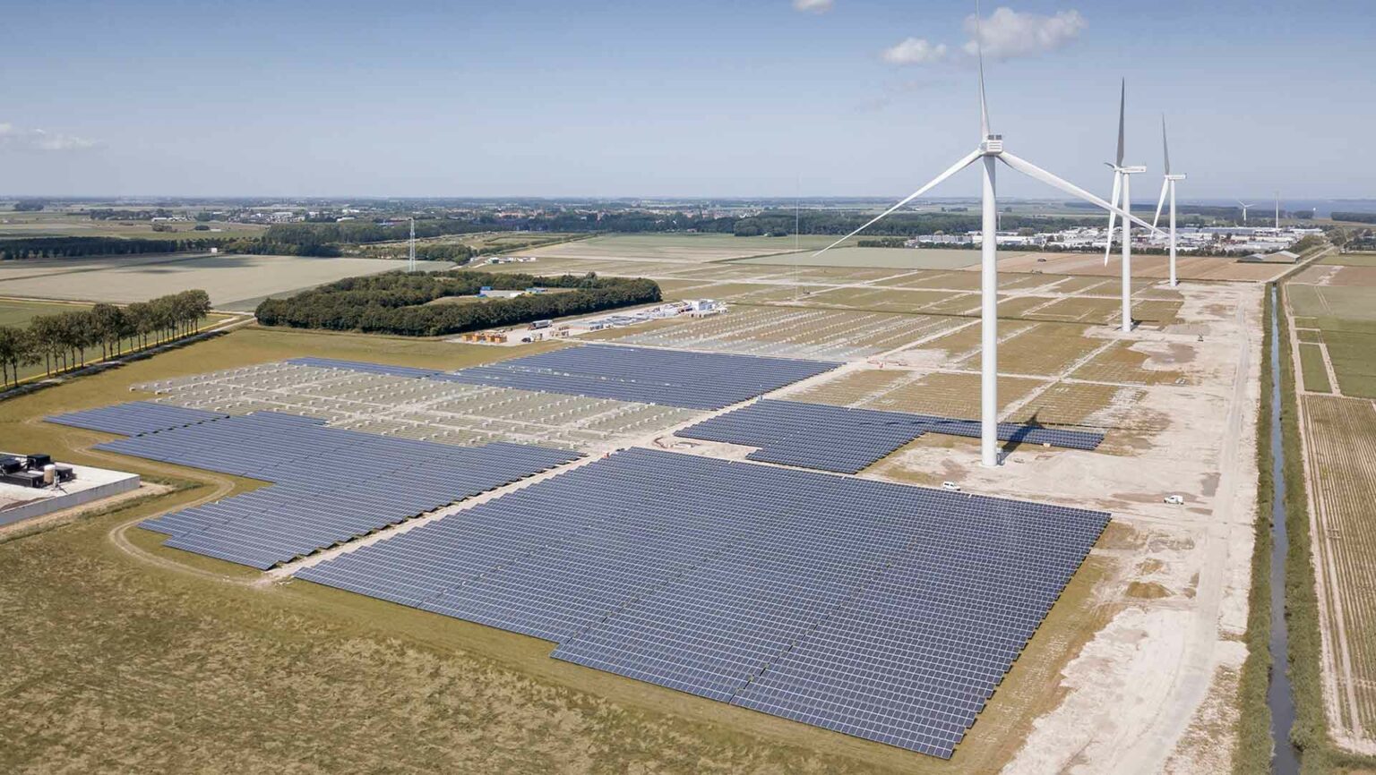 50 MW PV Park and 50 MW Wind Farm - Hydrogen Production Plant ...